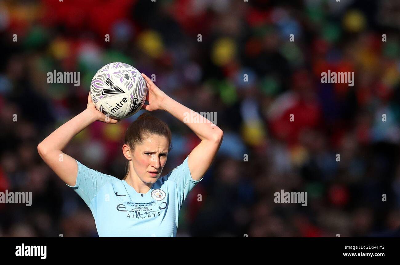 Manchester City's Abbie McManus Stock Photo - Alamy