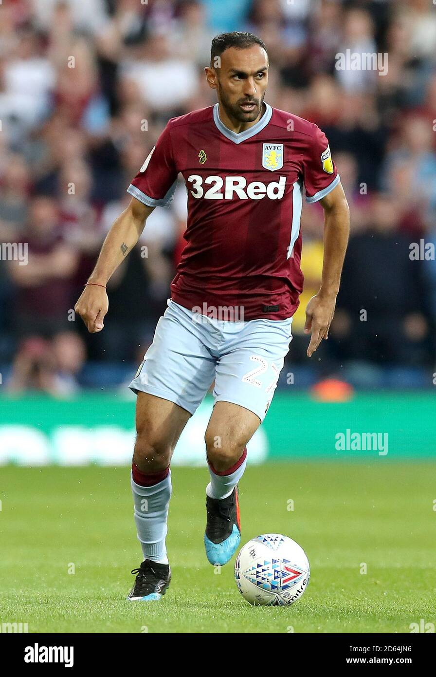 Aston Villa's Ahmed Elmohamady Stock Photo - Alamy