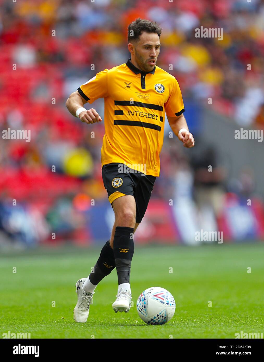 Newport County's Robbie Willmott Stock Photo - Alamy