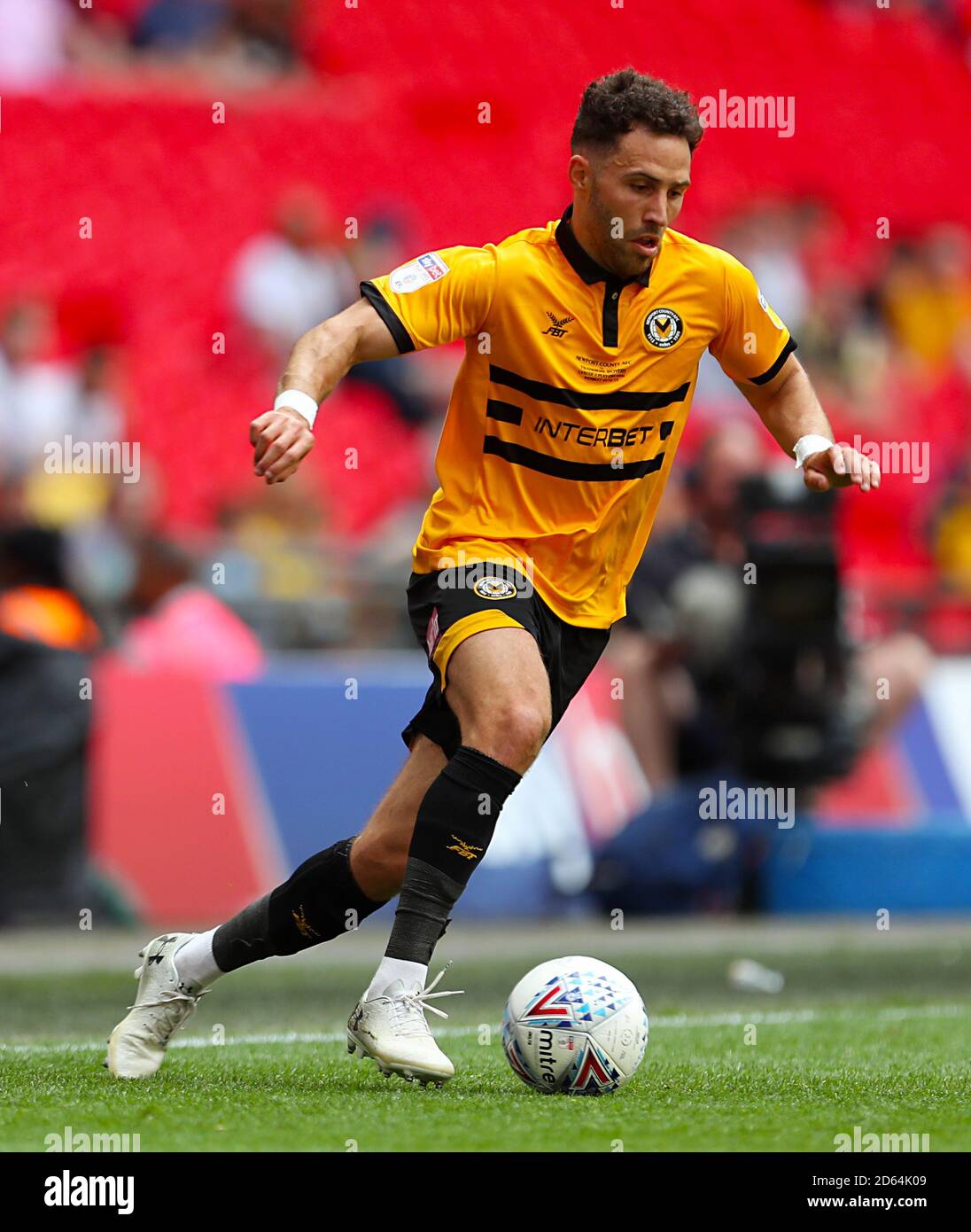 Newport County's Robbie Willmott Stock Photo - Alamy