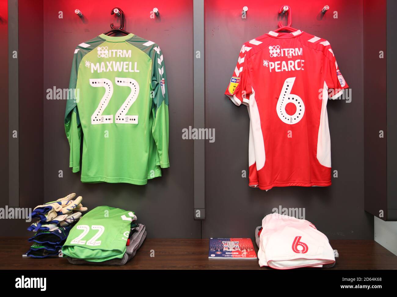 A general view of Charlton Athletic livery at Wembley Stock Photo - Alamy