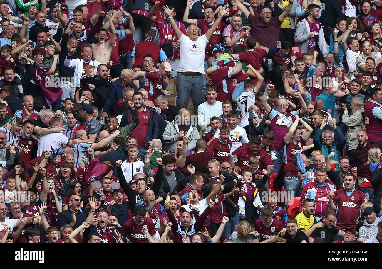 Celebration football goal general view hi-res stock photography and ...