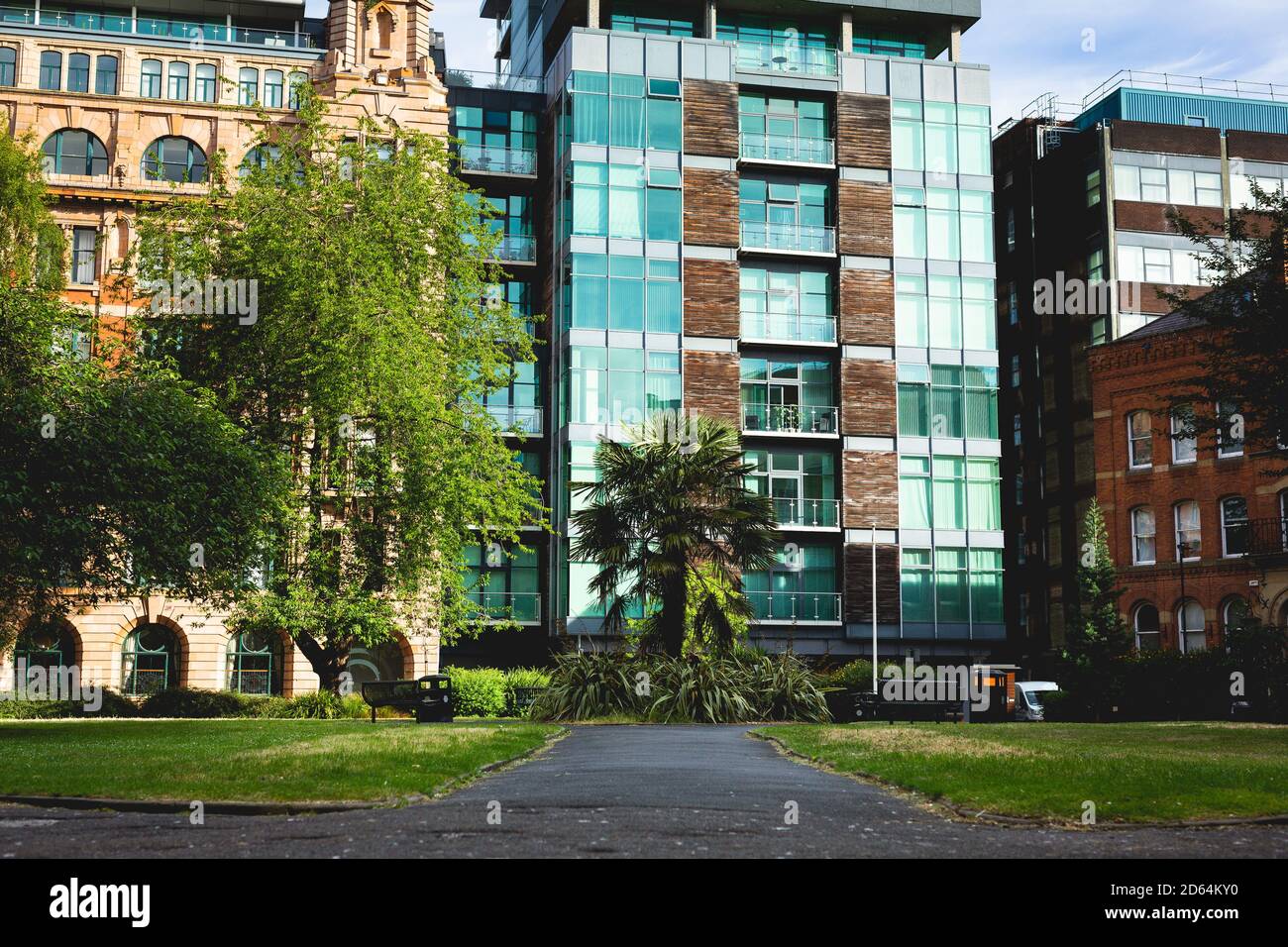 Manchester city centre in lockdown during the Coronavirus pandemic 2020 ...