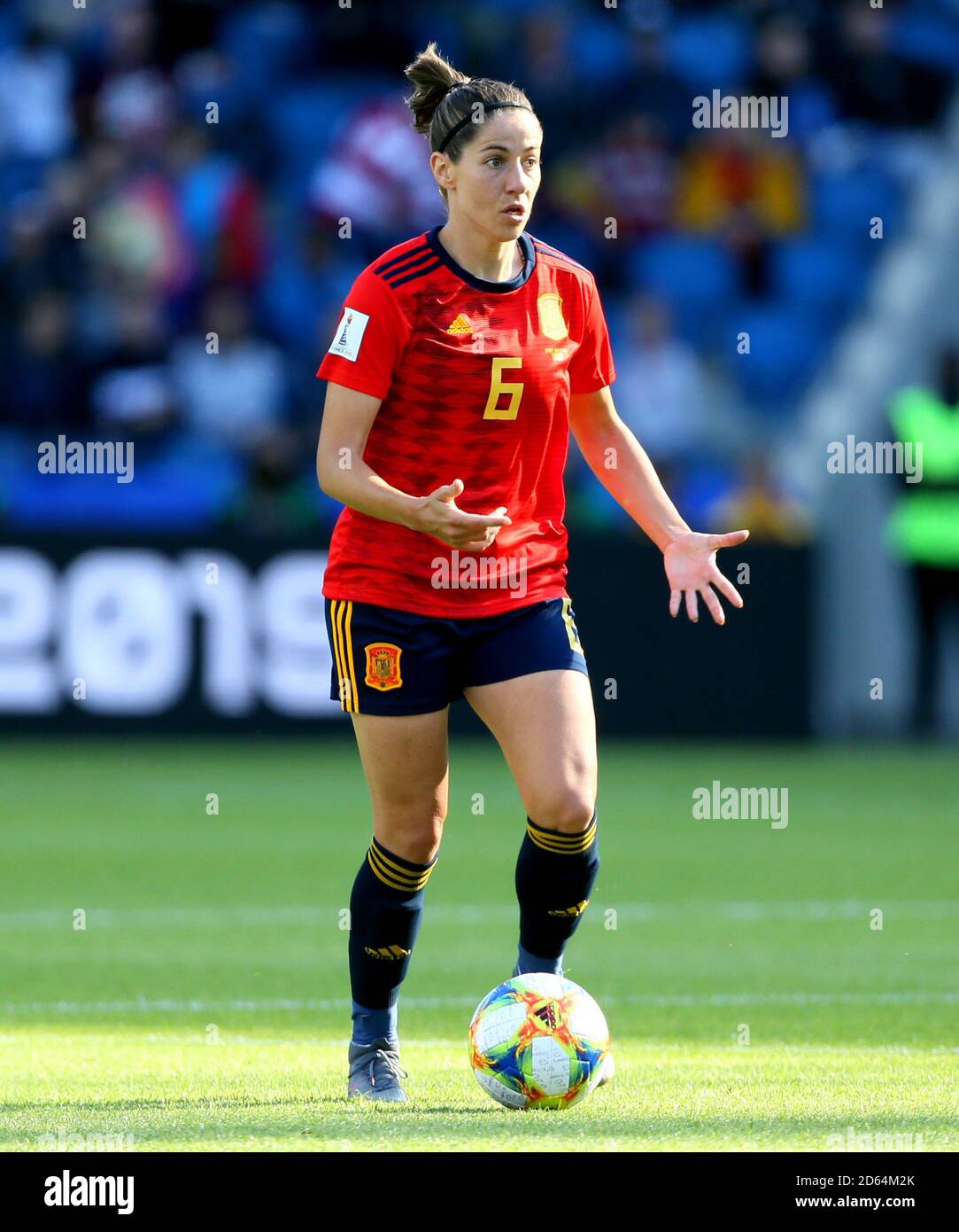 Spain's Victoria Losada in action Stock Photo - Alamy