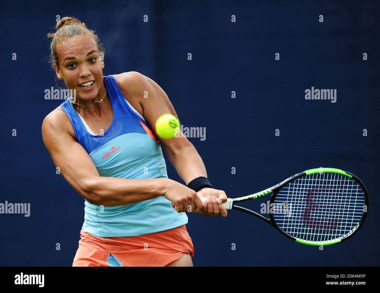 Great Britain's Freya Christie during day two of the Nature Valley Open ...