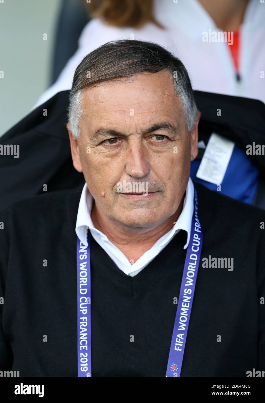 Argentina coach Carlos Borello Stock Photo - Alamy