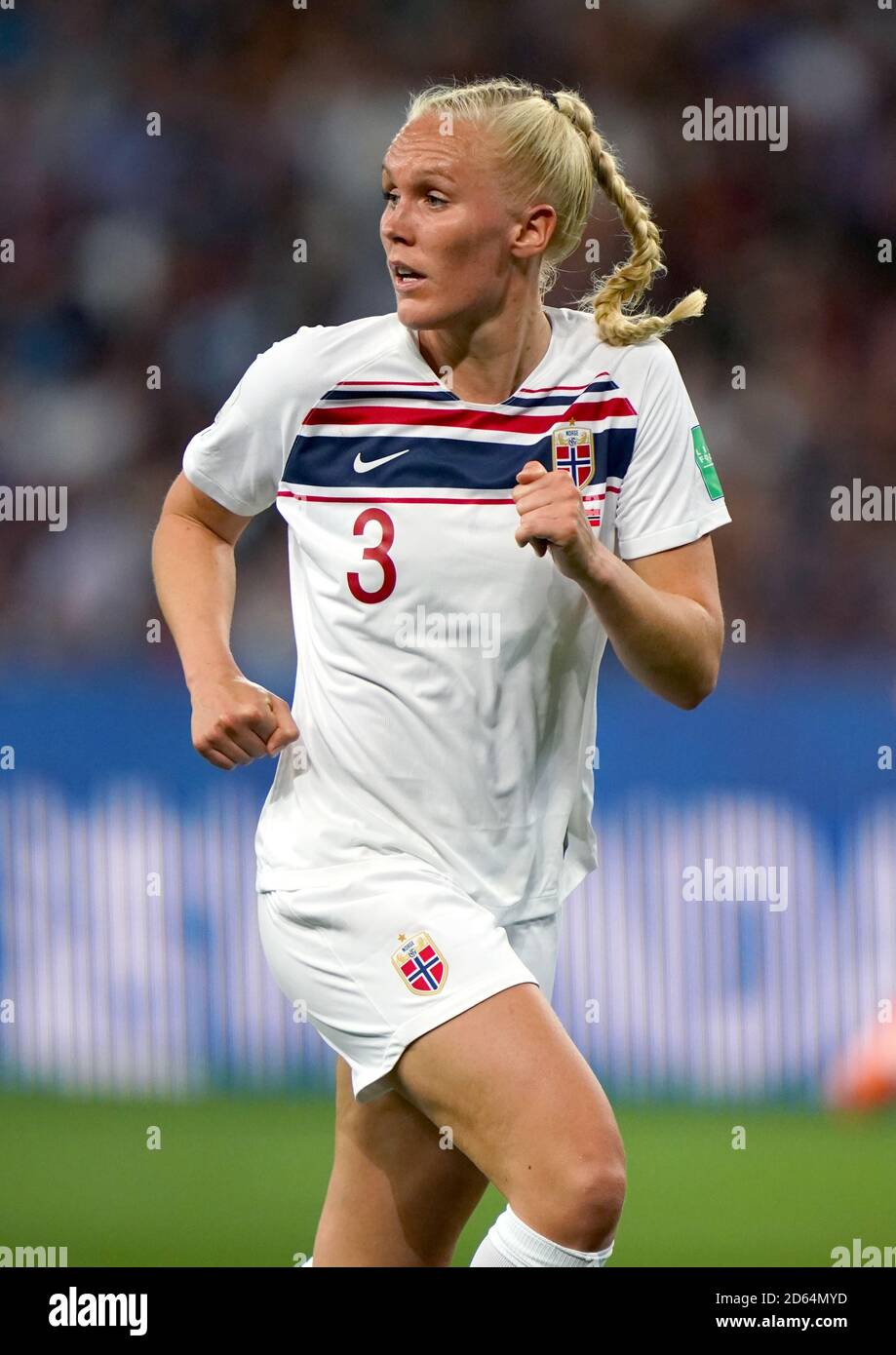 Norway's Maria Thorisdottir Stock Photo - Alamy