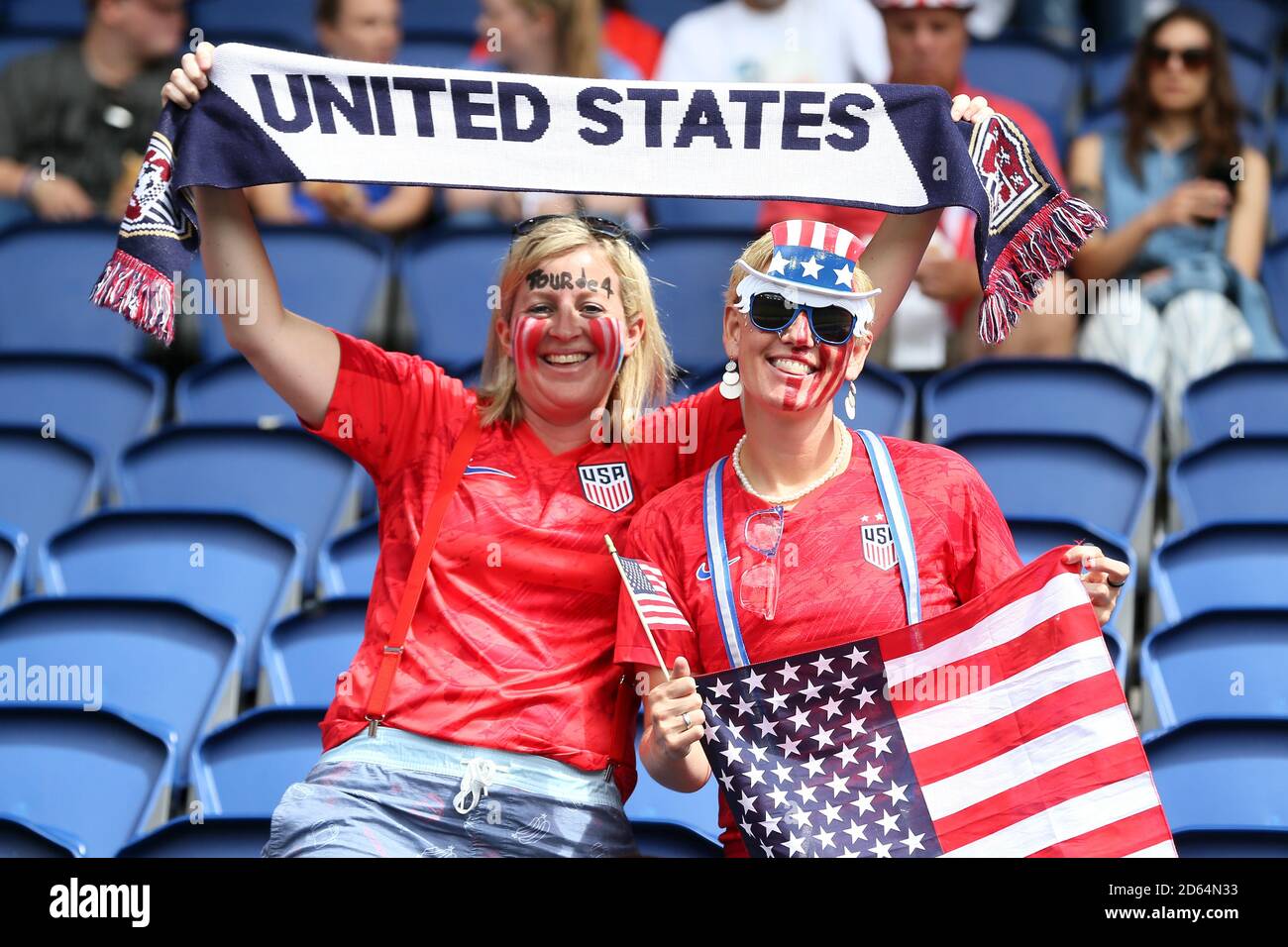 United States fans in the stands ahead of the match Stock Photo - Alamy