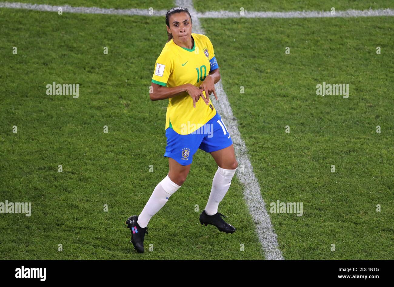 Marta soccer celebrates hi-res stock photography and images - Alamy