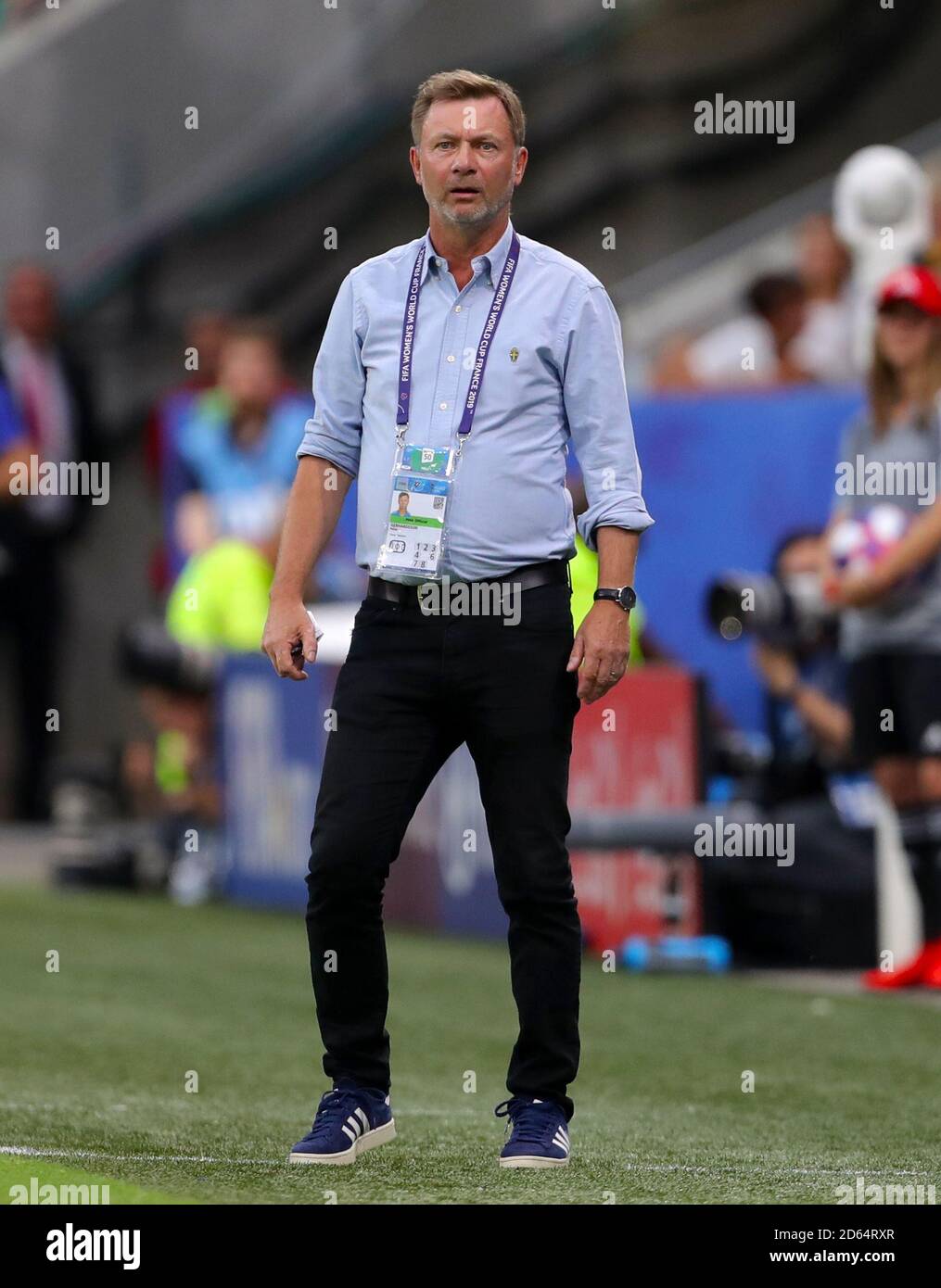 Sweden head coach Peter Gerhardsson Stock Photo - Alamy