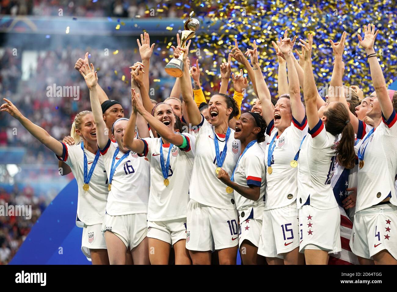 Womens world cup football final trophy hi-res stock photography and ...
