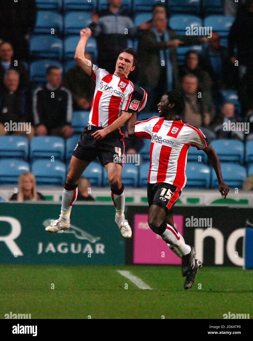 Southampton's Marek Saganowski celebrates scoring against Coventry City ...