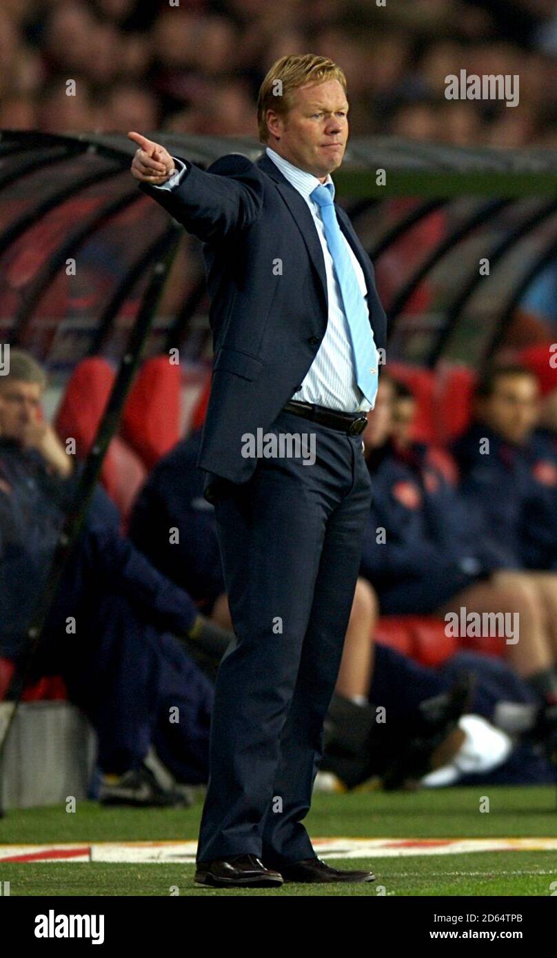 Ronald Koeman, PSV Eindhoven manager Stock Photo - Alamy