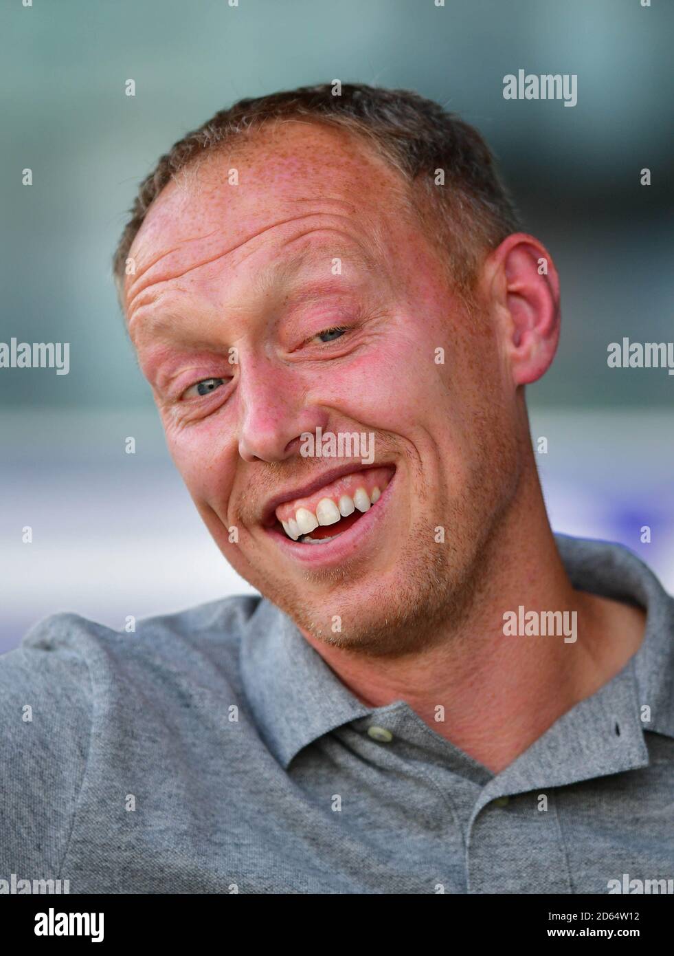 Swansea City's head coach Steve Copper Stock Photo - Alamy