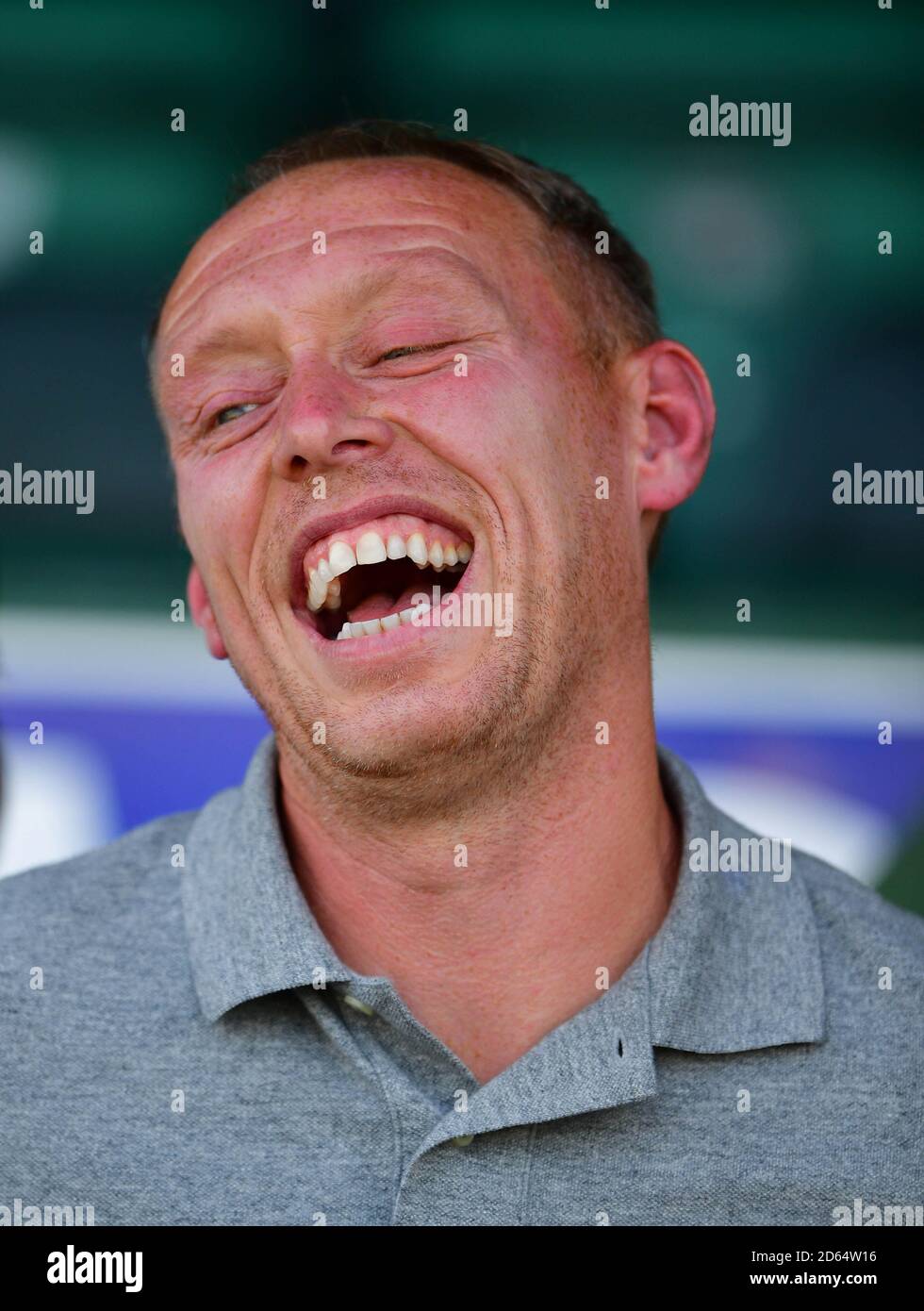 Swansea City's head coach Steve Copper Stock Photo - Alamy