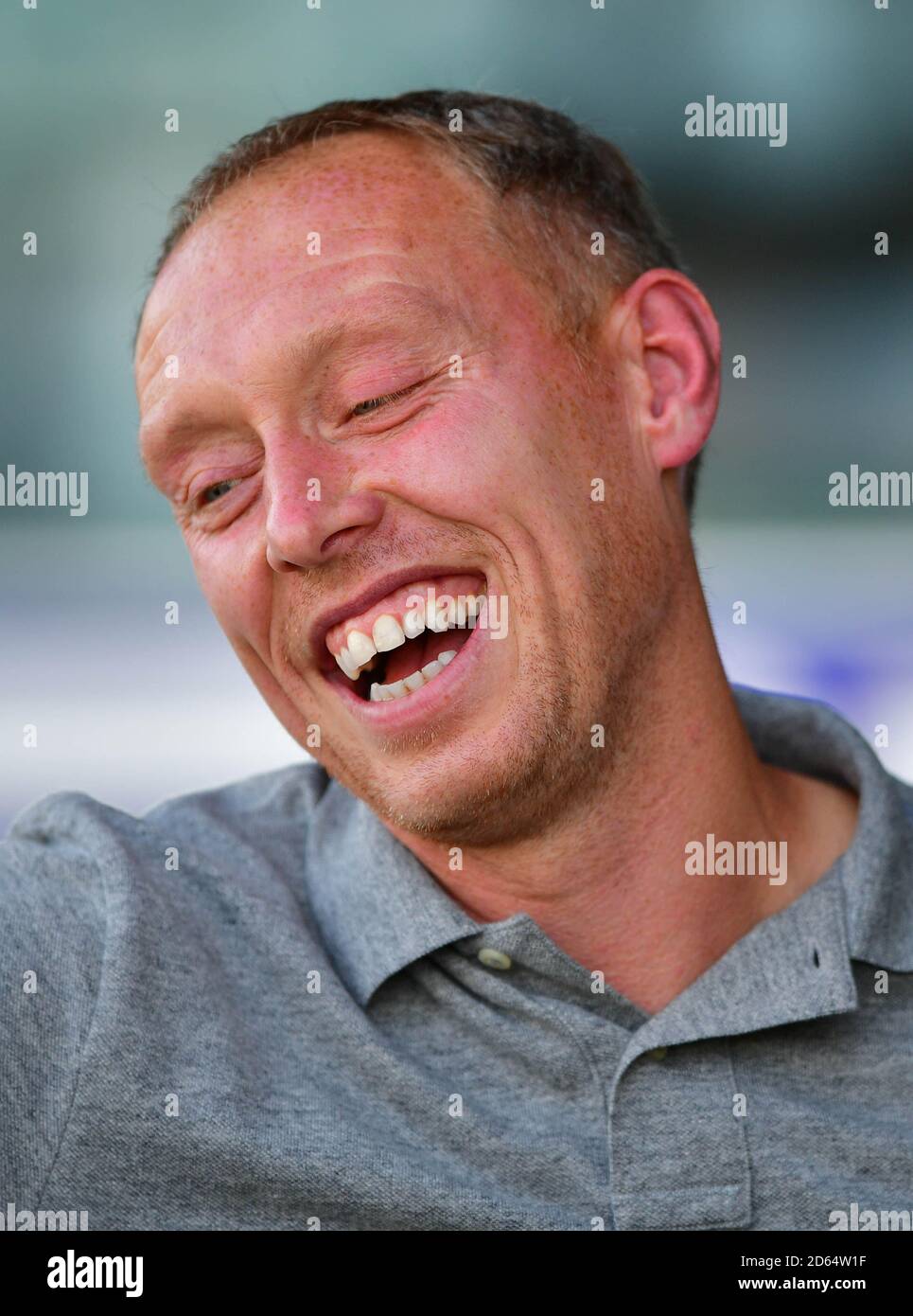 Swansea City's head coach Steve Copper Stock Photo - Alamy