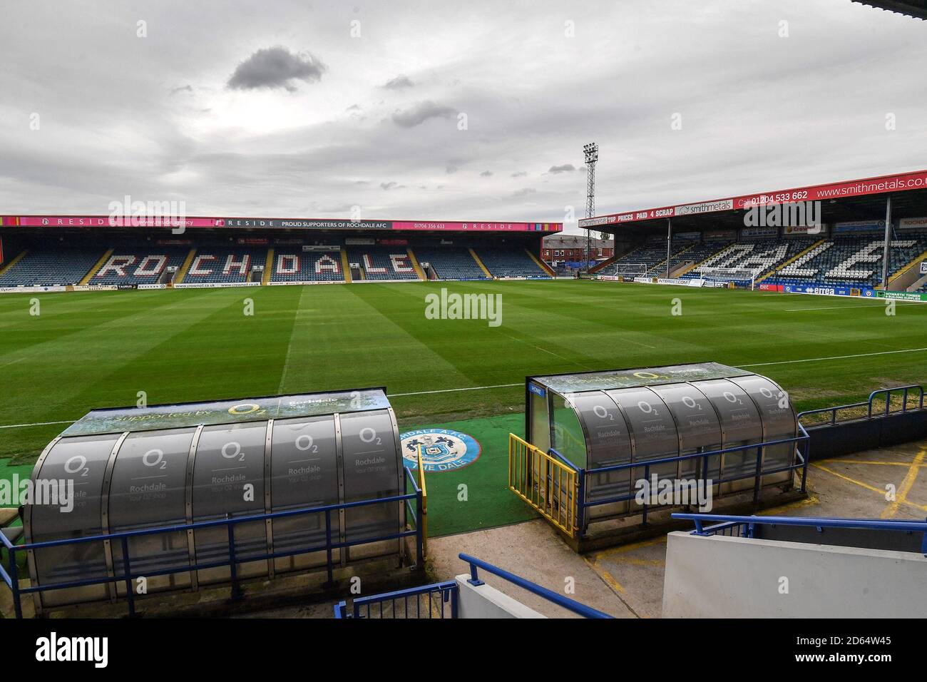 General view of the Crown Oil Arena Stock Photo - Alamy