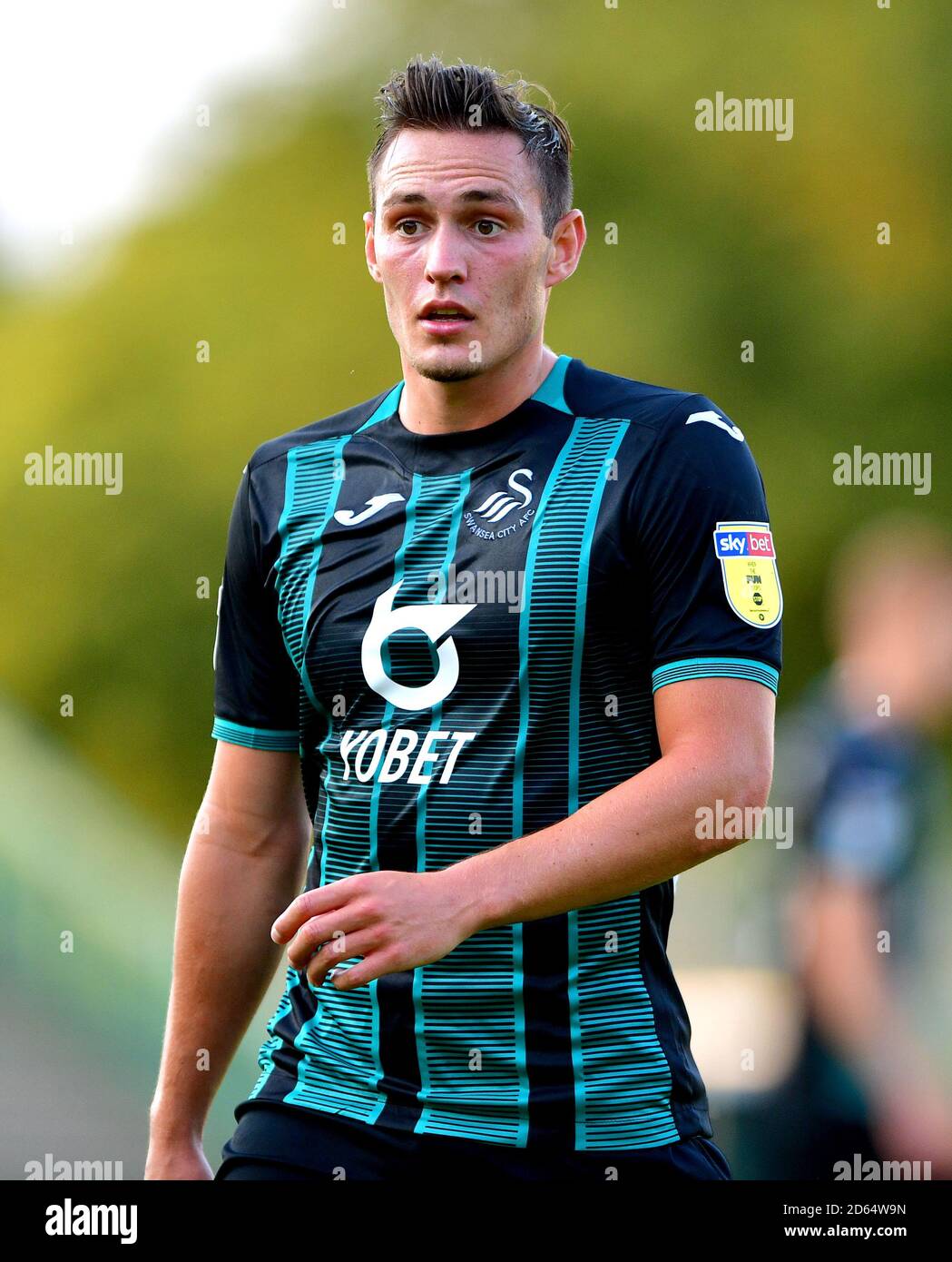 Swansea City's Connor Roberts in action Stock Photo - Alamy
