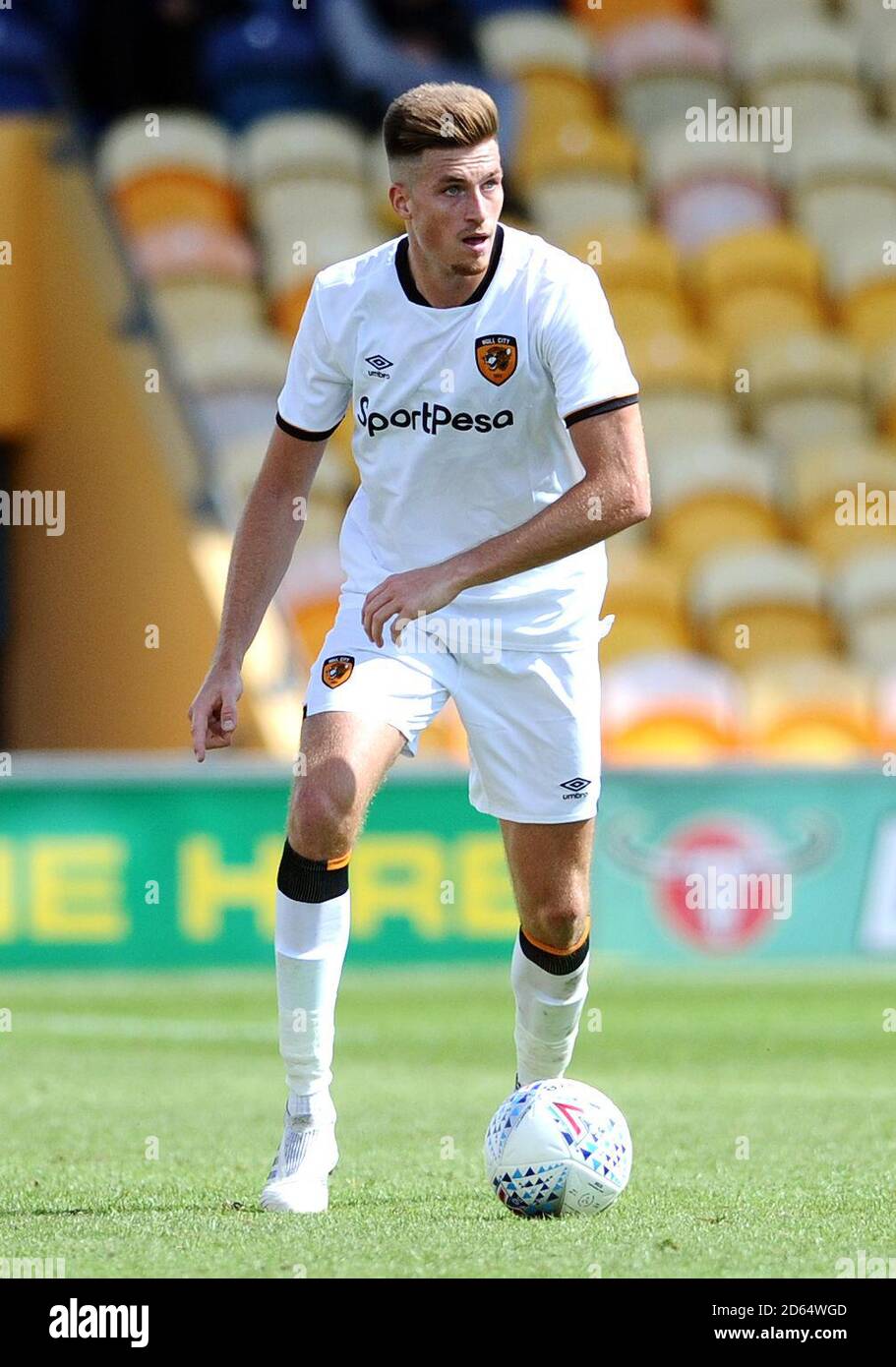 Hull City's Angus Macdonald Stock Photo - Alamy