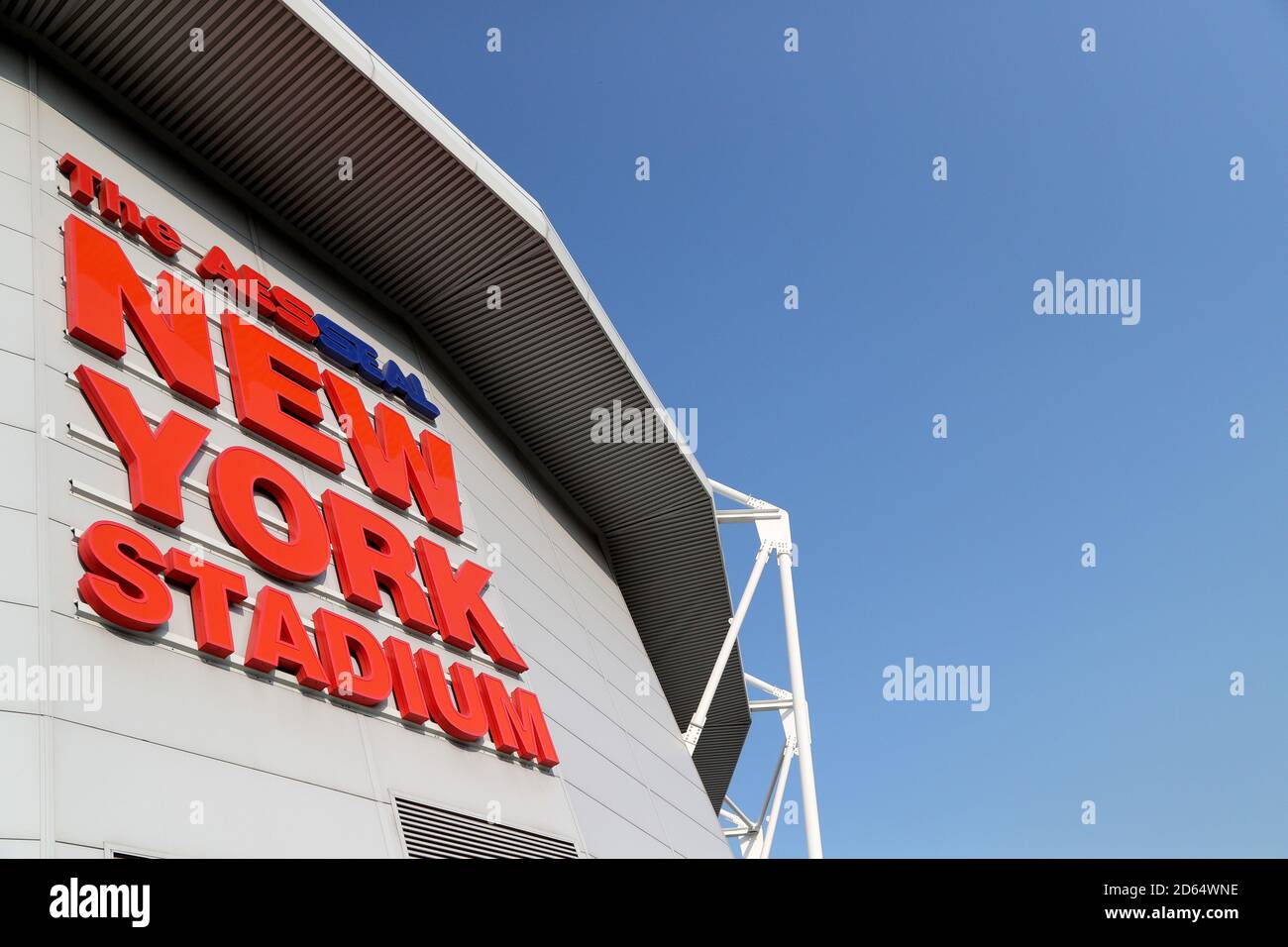 Rotherham United's AESSEAL New York Stadium Stock Photo - Alamy