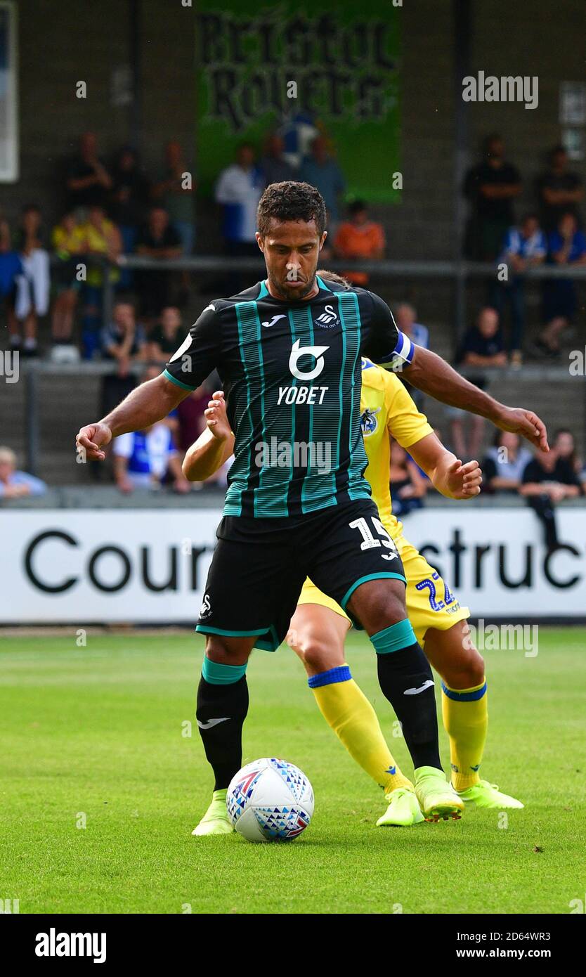 Swansea citys wayne routledge hi-res stock photography and images - Alamy