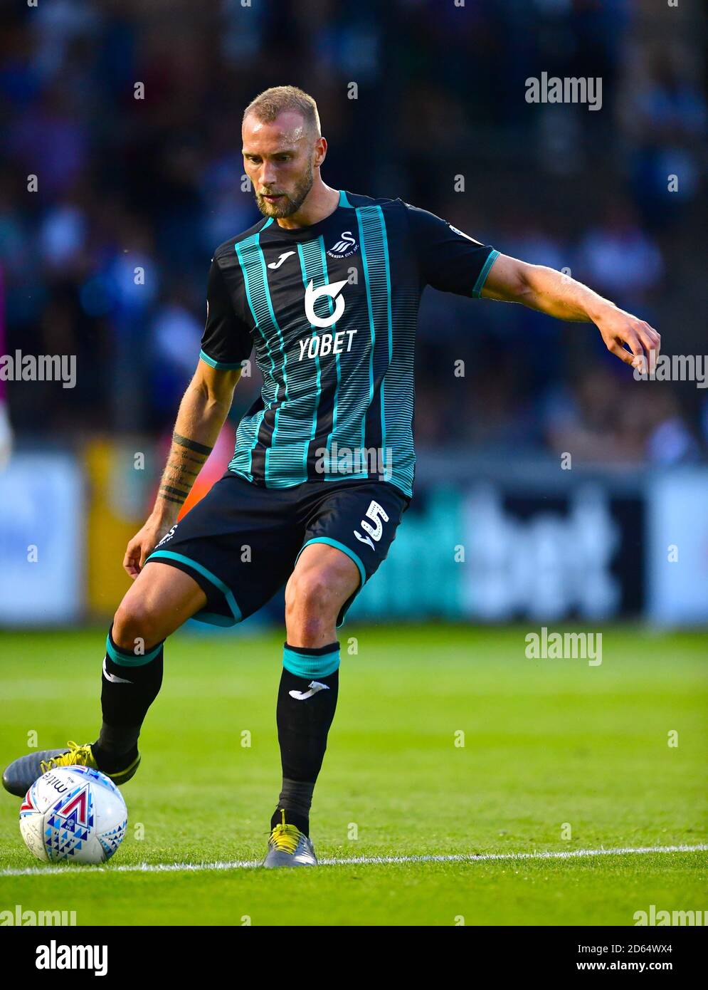 Swansea City's Mike Van Der Hoorn Stock Photo - Alamy