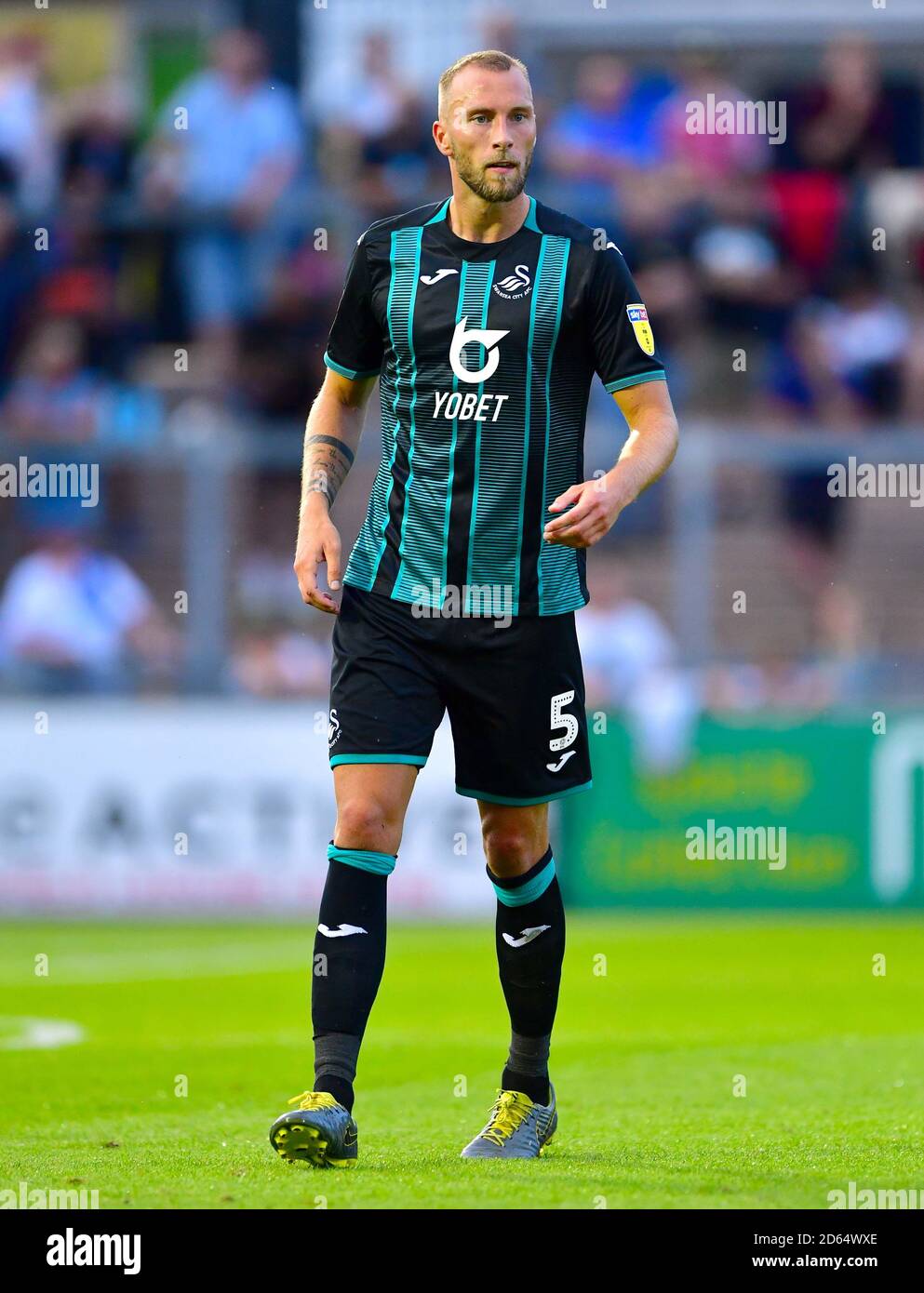 Swansea City's Mike Van Der Hoorn Stock Photo - Alamy