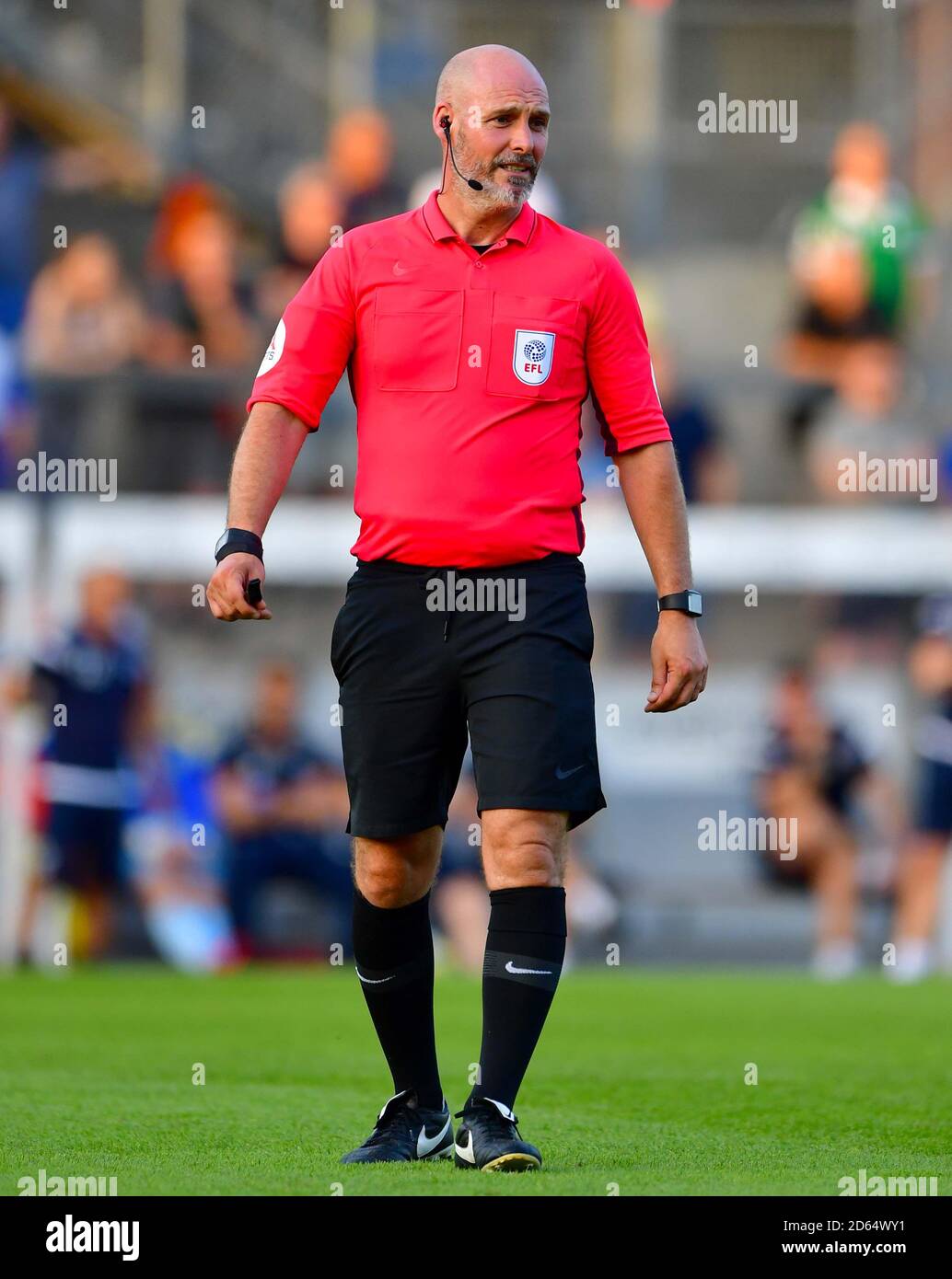 Referee Kevin Johnson Stock Photo - Alamy