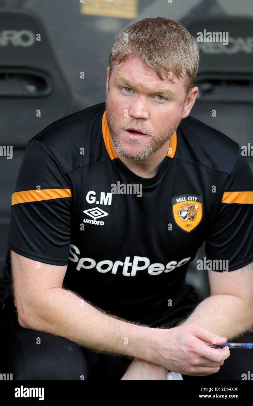 Hull City manager Grant McCann Stock Photo - Alamy
