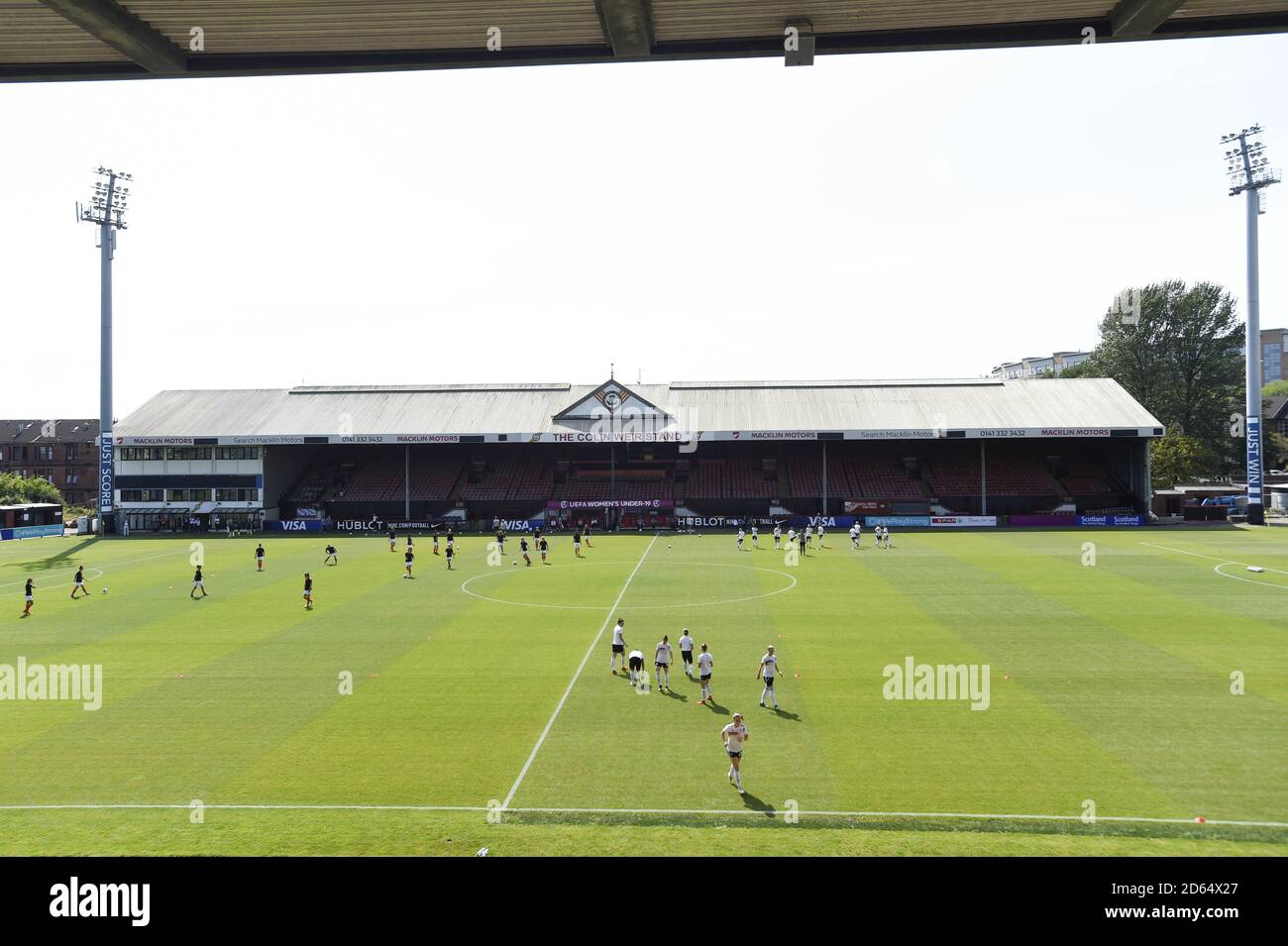 General view of Firhill Stadium, Glasgow Stock Photo - Alamy