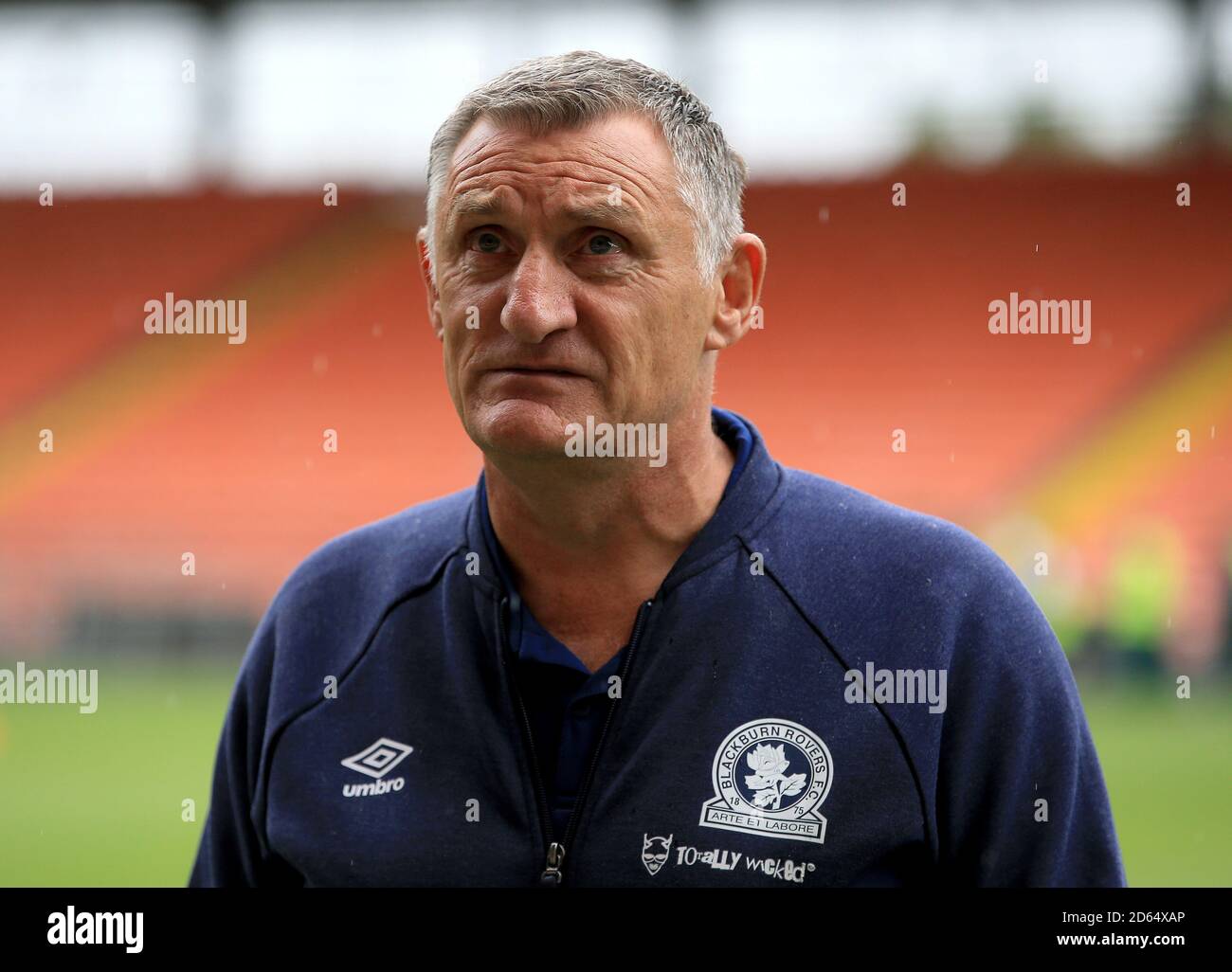 Blackburn Rovers manager Tony Mowbray Stock Photo - Alamy
