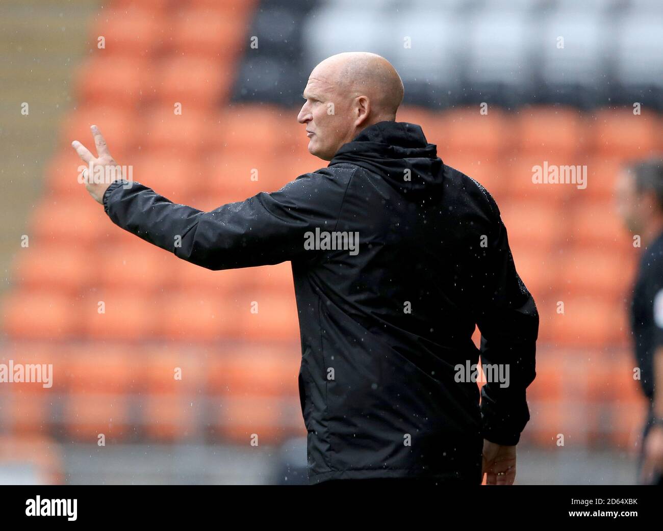 Blackpool manager Simon Grayson Stock Photo - Alamy