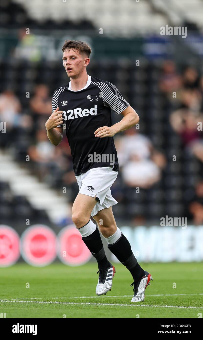 Derby County's Max Bird during the Pre-Season Friendly at Pride Park ...
