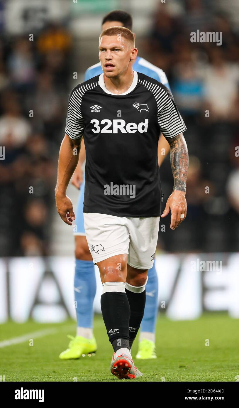 Derby County's Martyn Waghorn during the Pre-Season Friendly at Pride ...