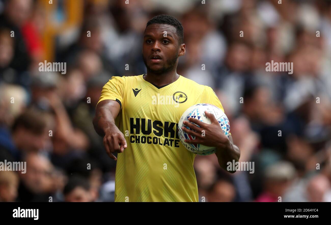 Millwall's Mahlon Romeo Stock Photo - Alamy