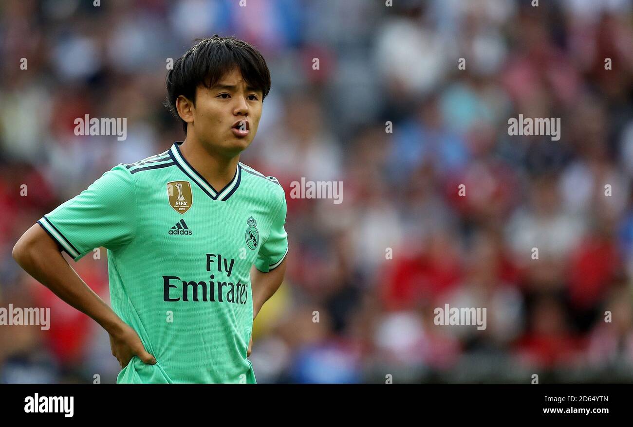 Takefusa Kubo, Real Madrid Stock Photo - Alamy