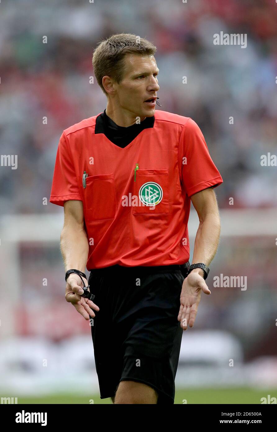 Match referee Benjamin Cortus Stock Photo - Alamy