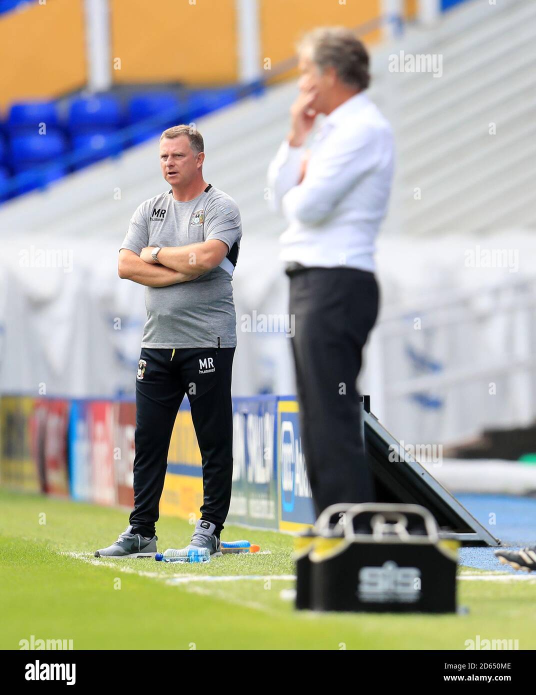 Coventry City manager Mark Robbins Stock Photo - Alamy