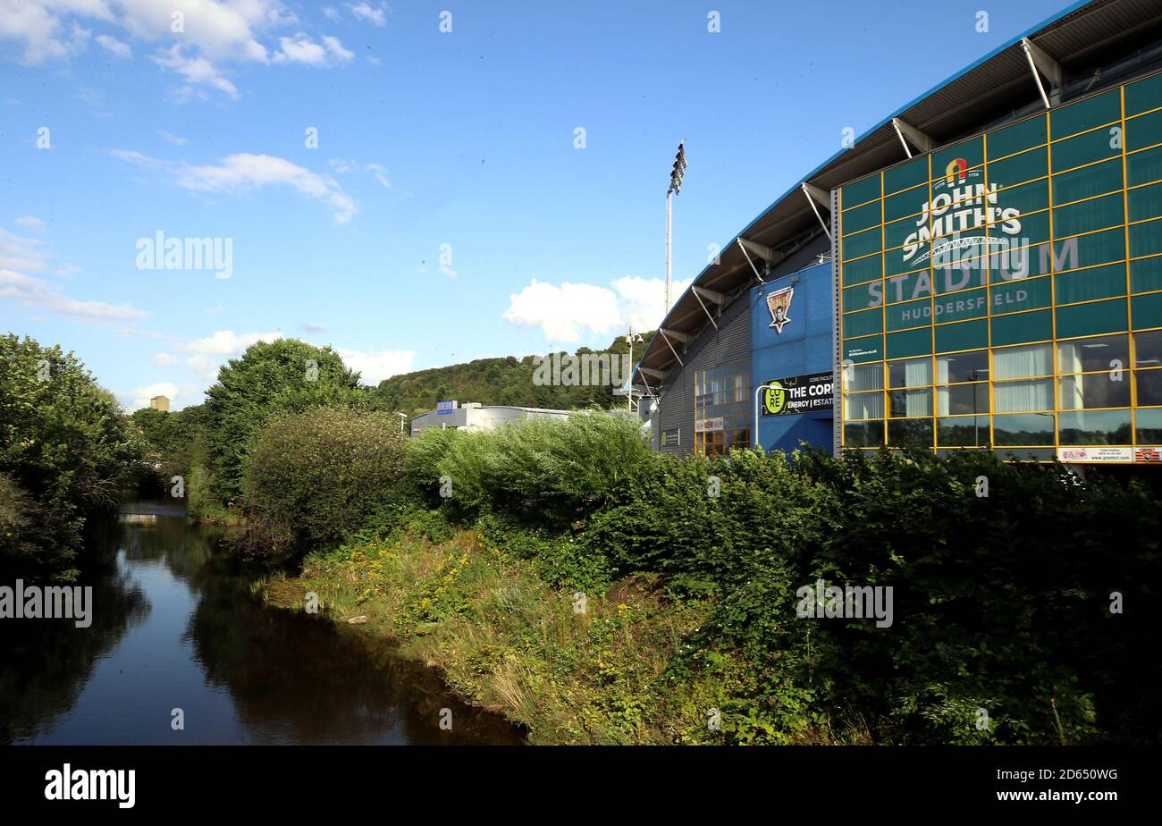General view of the John Smith stadium before kick off Stock Photo - Alamy