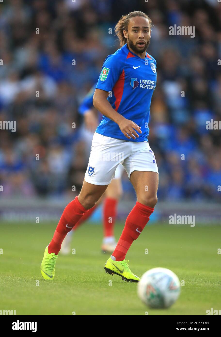 Portsmouth's Marcus Harness Stock Photo - Alamy