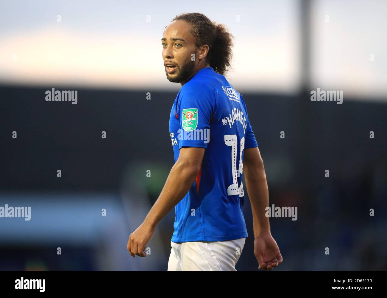 Portsmouth's Marcus Harness Stock Photo - Alamy