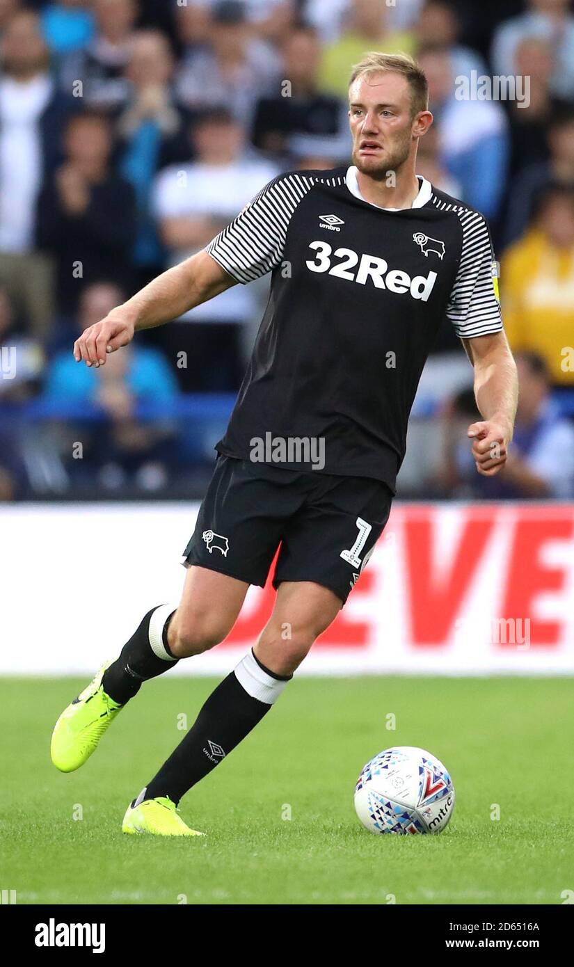Derby County's Matt Clarke Stock Photo - Alamy