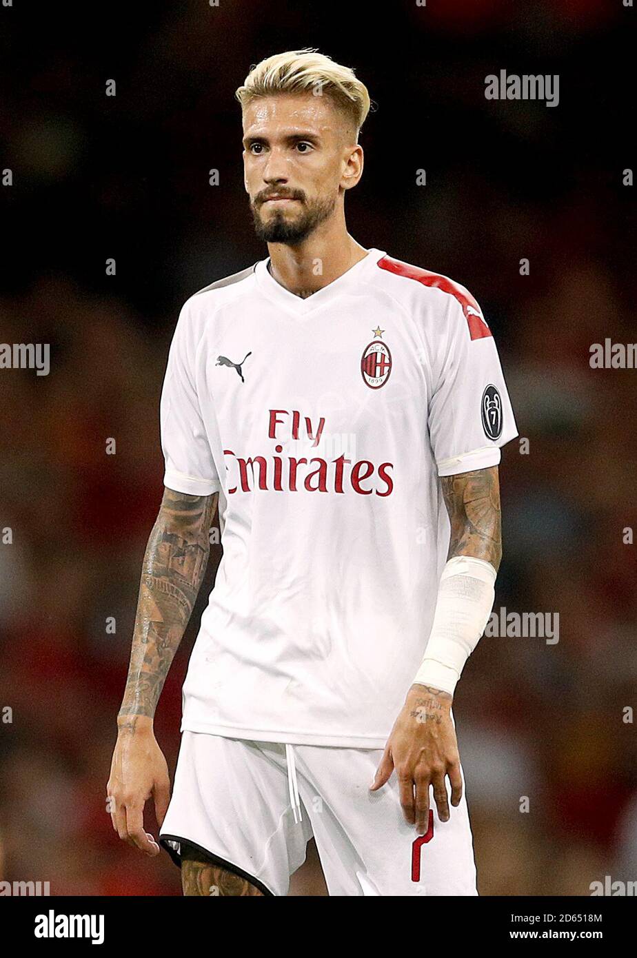 Samu Castillejo, AC Milan Stock Photo - Alamy