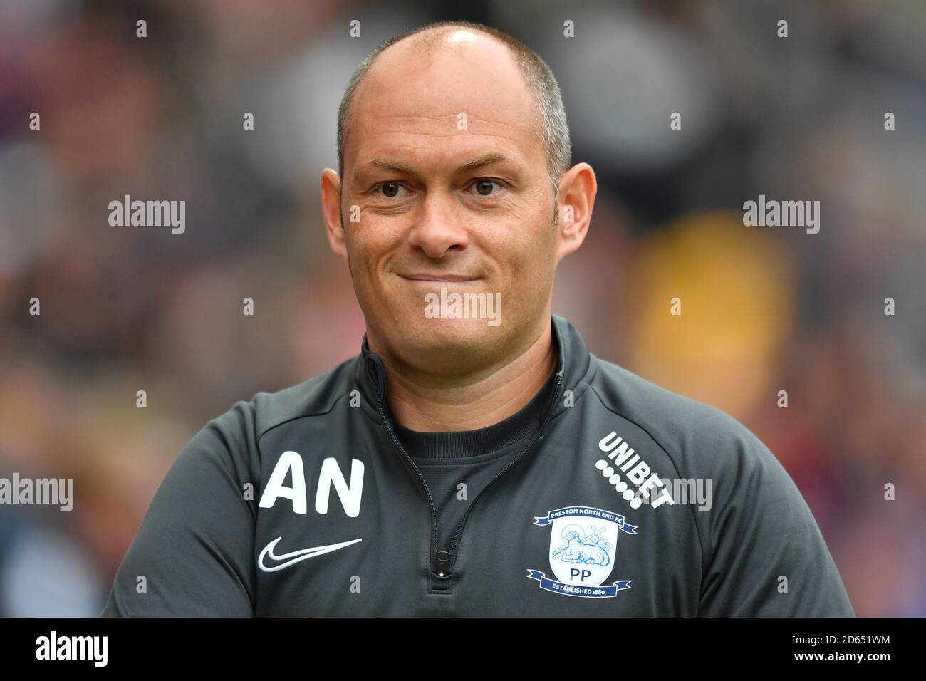 Preston North End manager Alex Neil Stock Photo - Alamy