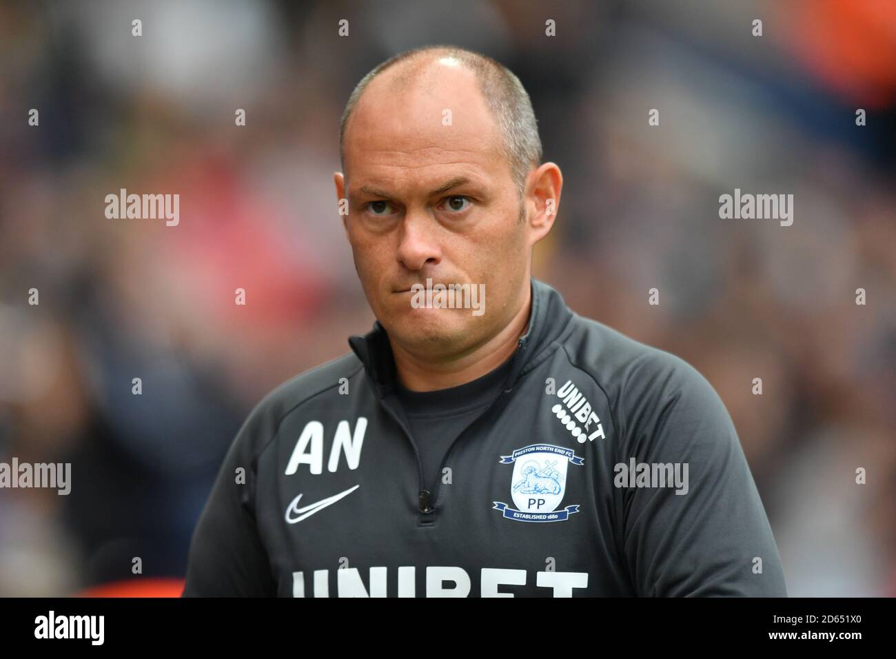 Preston North End manager Alex Neil Stock Photo - Alamy