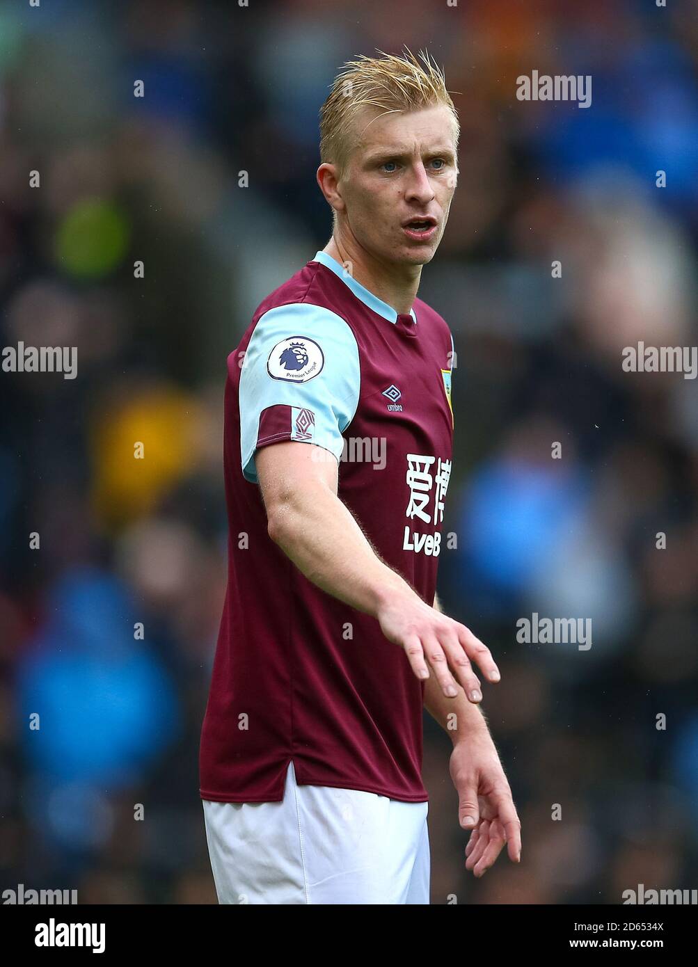 Burnley's Ben Mee Stock Photo - Alamy