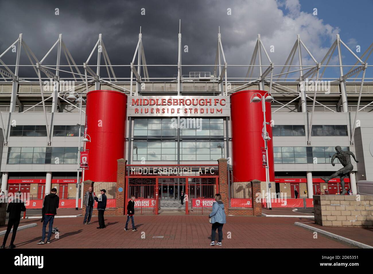 Middlesbrough's Riverside Stadium Stock Photo - Alamy