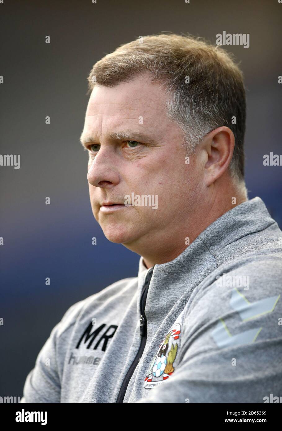Coventry City manager Mark Robins Stock Photo - Alamy