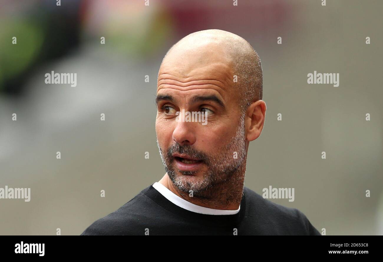 Pep guardiola man city headshot hi-res stock photography and images - Alamy