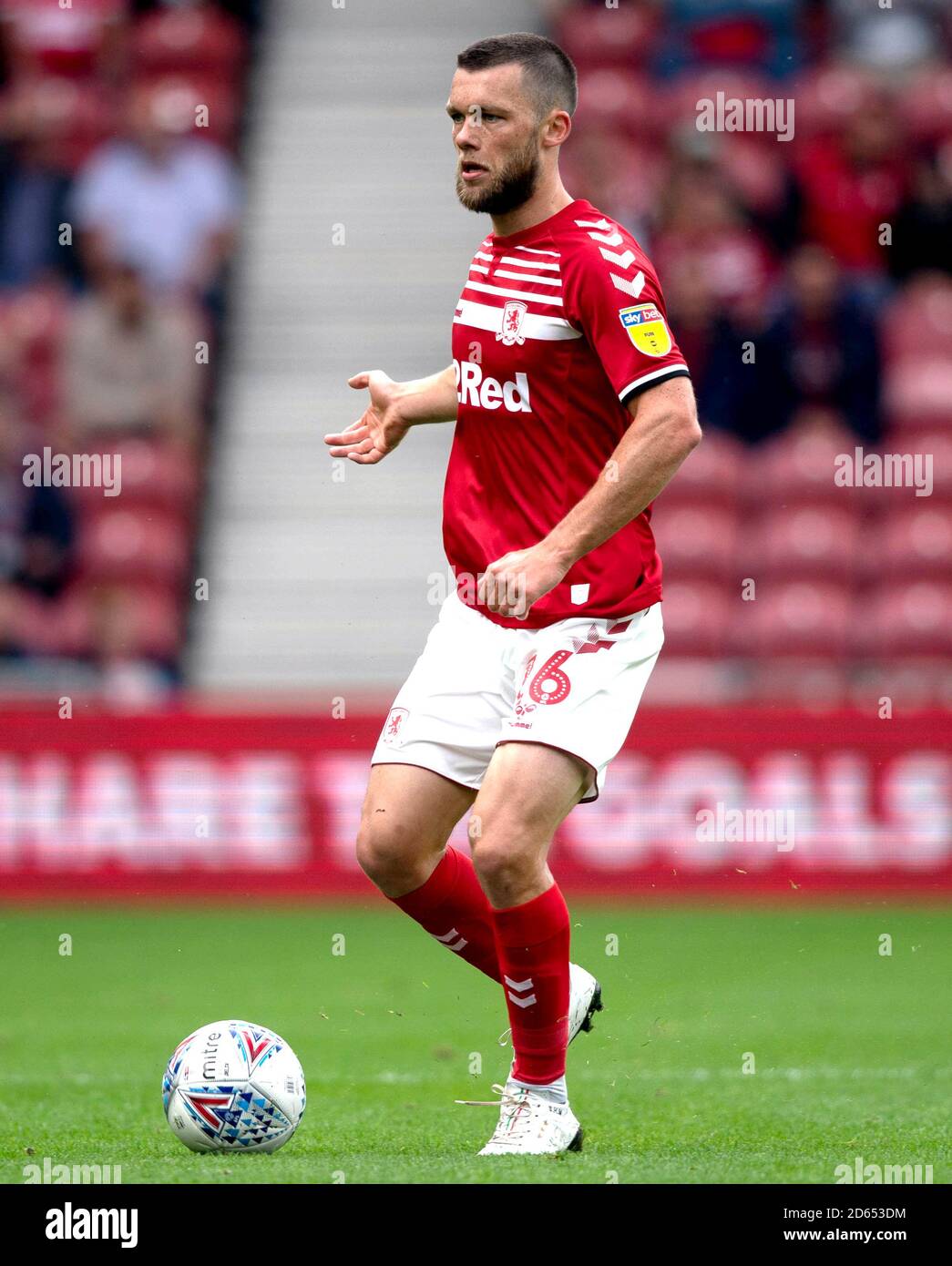 Middlesbrough's Lewis Wing in action Stock Photo - Alamy